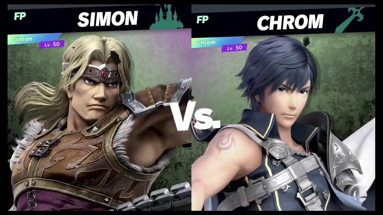 Super Smash Bros Ultimate Amiibo Fights – Request #12630 Simon vs Chrom ...
