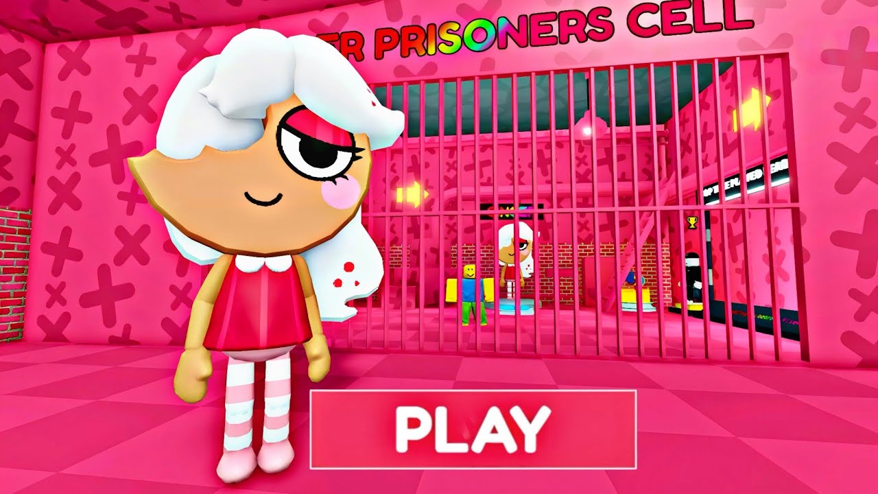 COOKIE GINGER PRISON RUN OBBY = ROBLOX GAME - YouTube