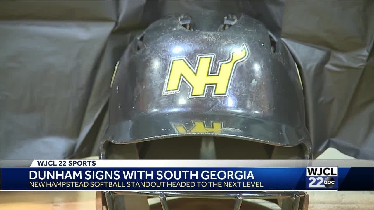 Dunham signs with South Georgia - YouTube