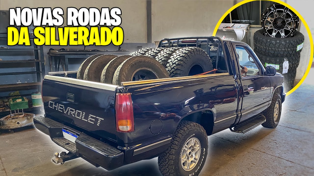 CONHEÇA AS NOVAS RODAS DA SILVERADO || Projeto Prime Truck - YouTube