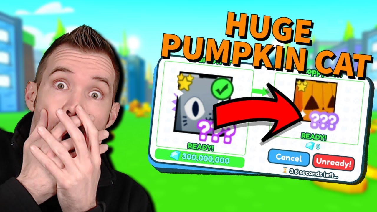 I TRADED FOR A HUGE PUMPKIN CAT in Pet Sim X | Roblox FaZmash - YouTube