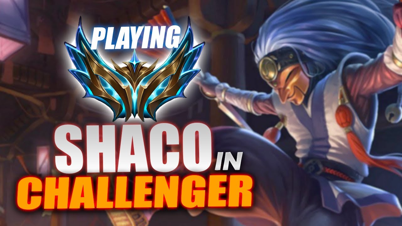 FINALLY PLAYING SHACO IN CHALLENGER... but its norms - YouTube