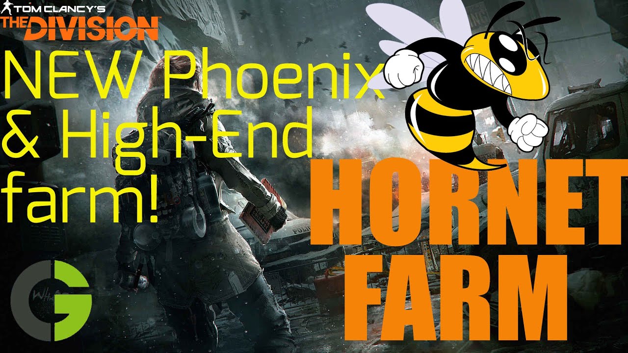 The Division - Hornet Farm | Phoenix Credits and High-End Gear Farm ...