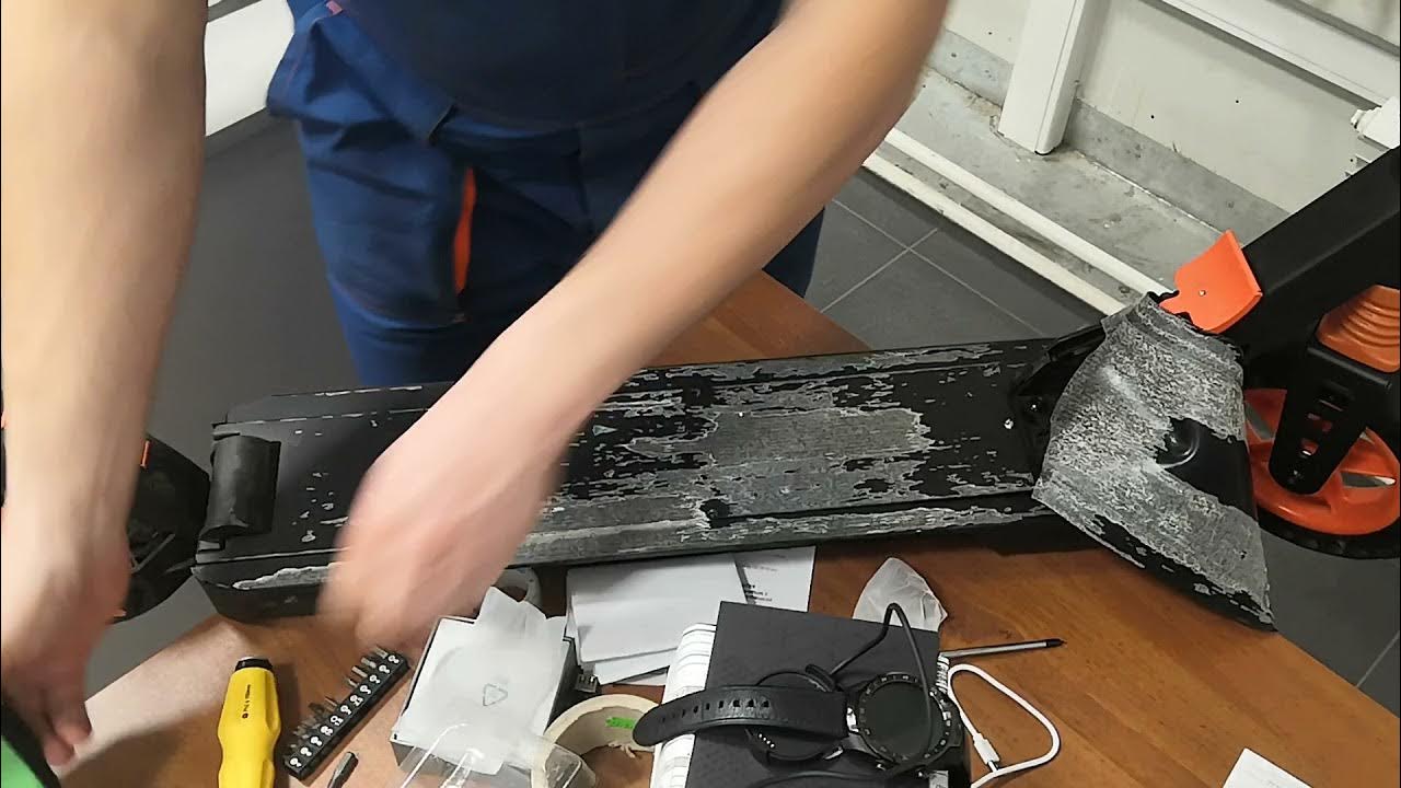 Где находится контроллер на электросамокате KUGOO S 8 PRO S 1 PRO - YouTube