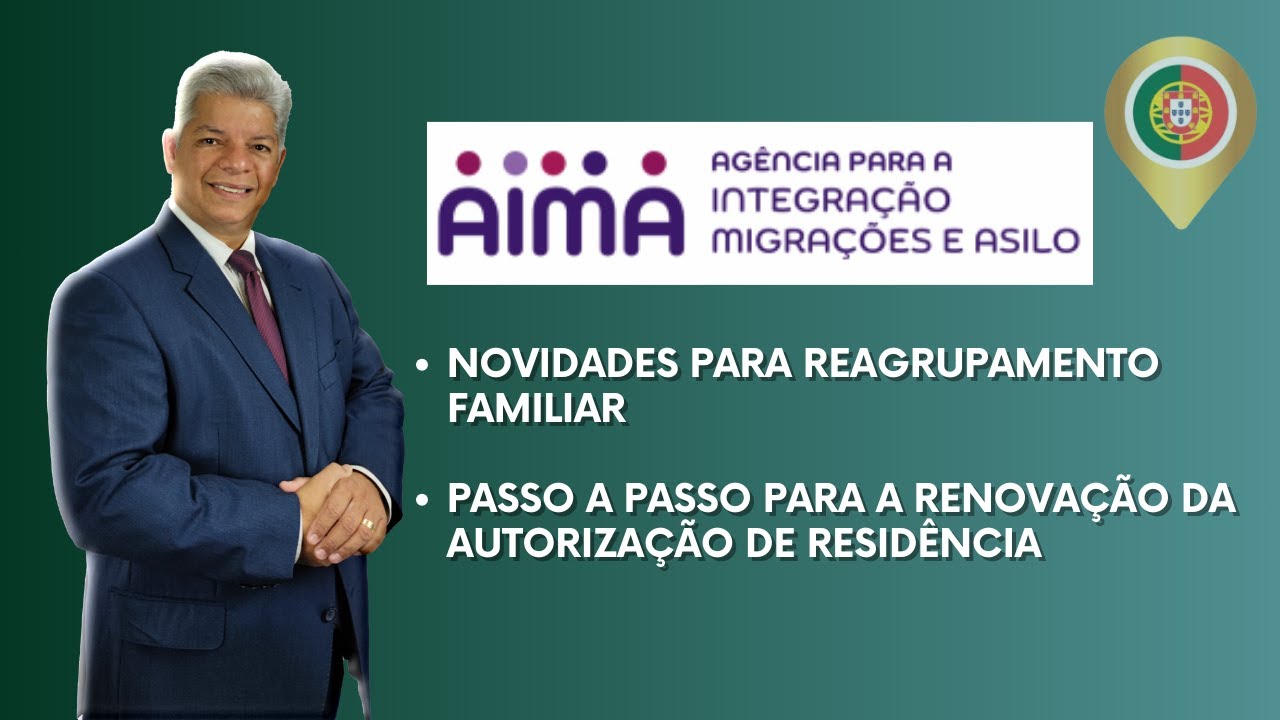 PORTAL AIMA E RENOVAÇÃO DA AUTORIZAÇÃO DE RESIDÊNCIA - YouTube