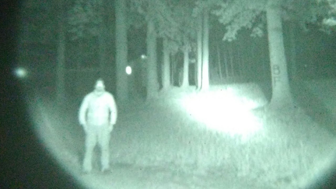 Pulsar Night Vision Demo With LightForce IR Lights On HMMWV - YouTube