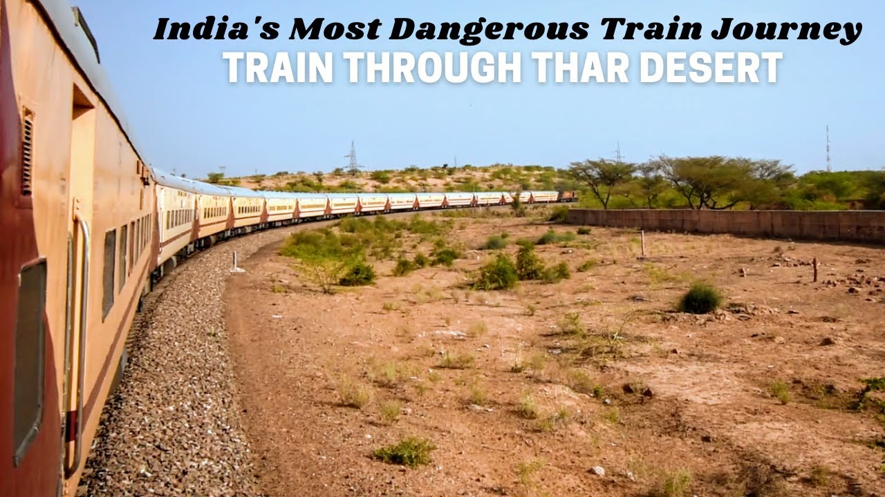 INDIA'S MOST DANGEROUS & THRILLING TRAIN JOURNEY - YouTube
