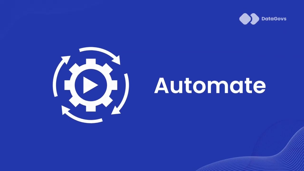 DataGovs Platform - Automate - YouTube
