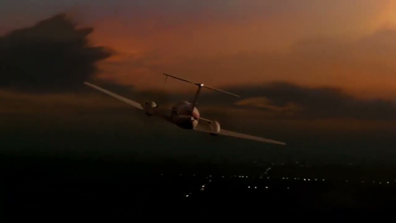 united express flight 5925 crash animation - YouTube