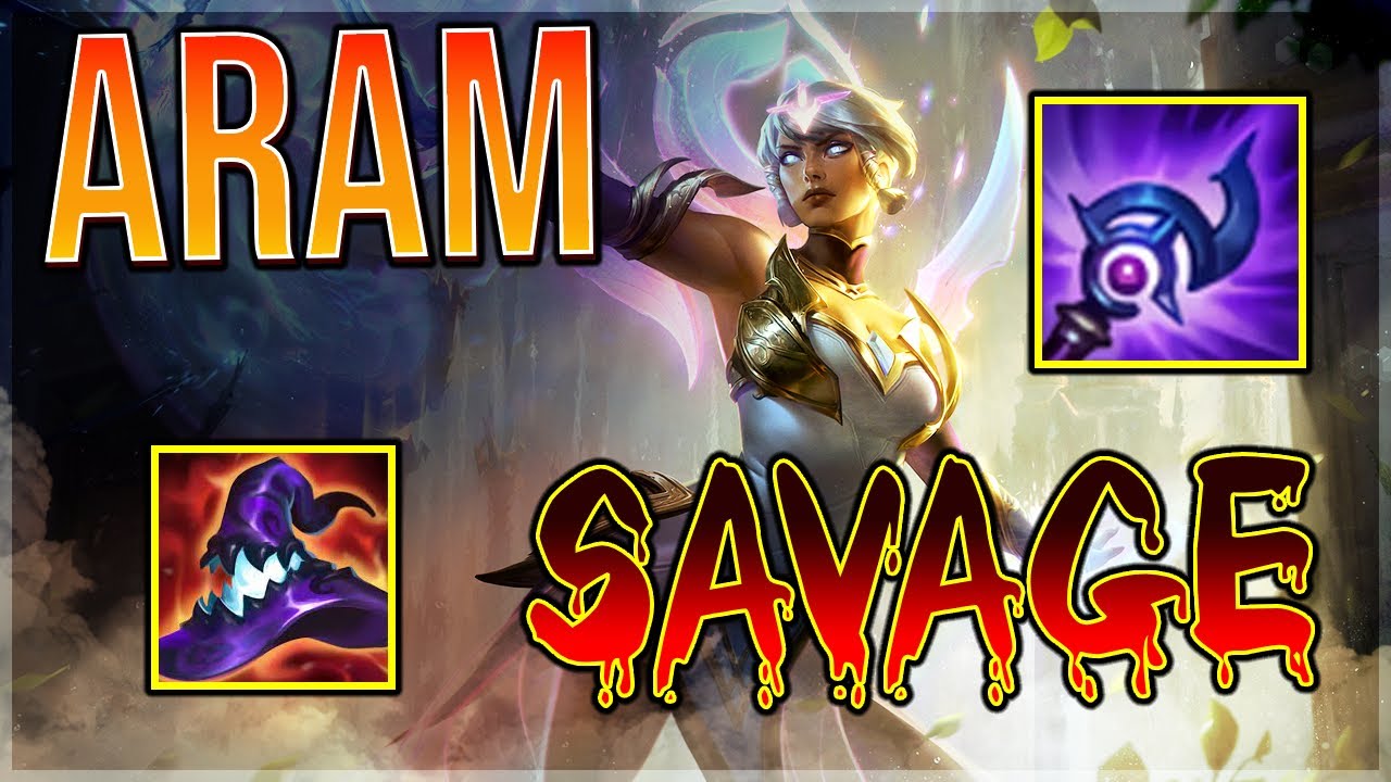 SAVAGE Karma game with SALT! - League of Legends (ARAM GOD..) - YouTube