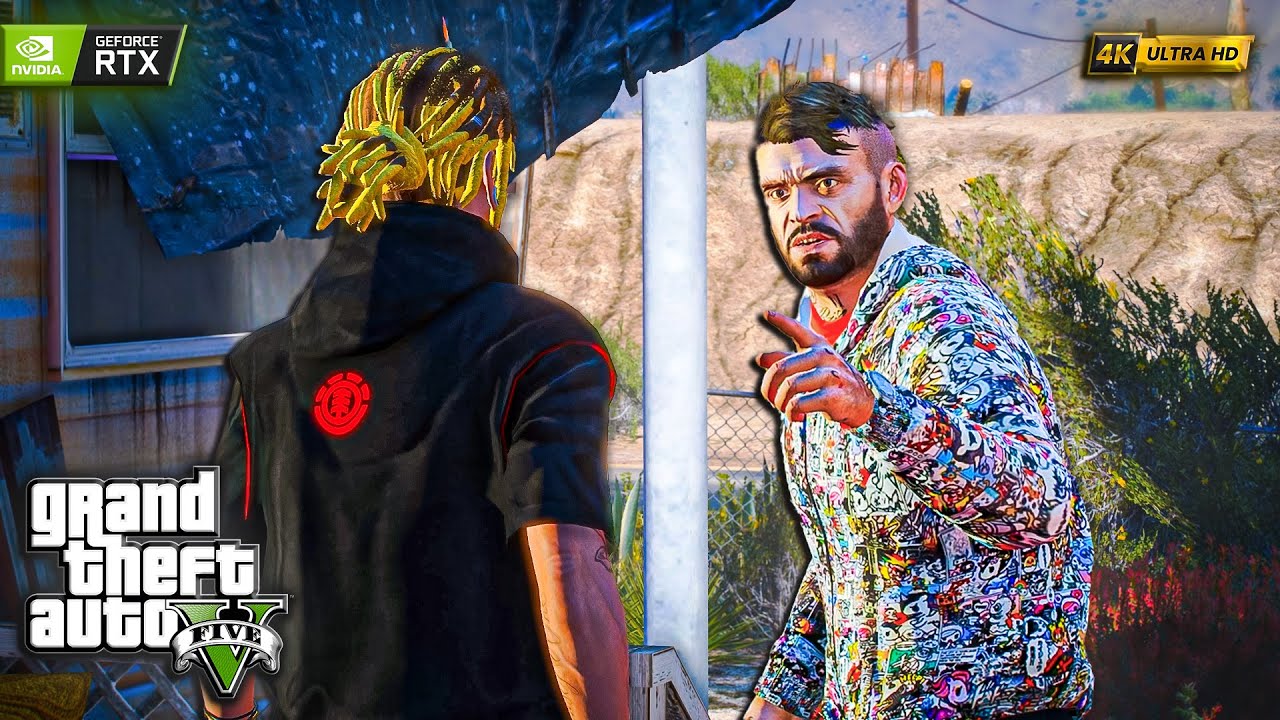 GTA 5 Remake 2025 Walkthrough Part 15 | Real Life RTX 4K HDR Graphics ...