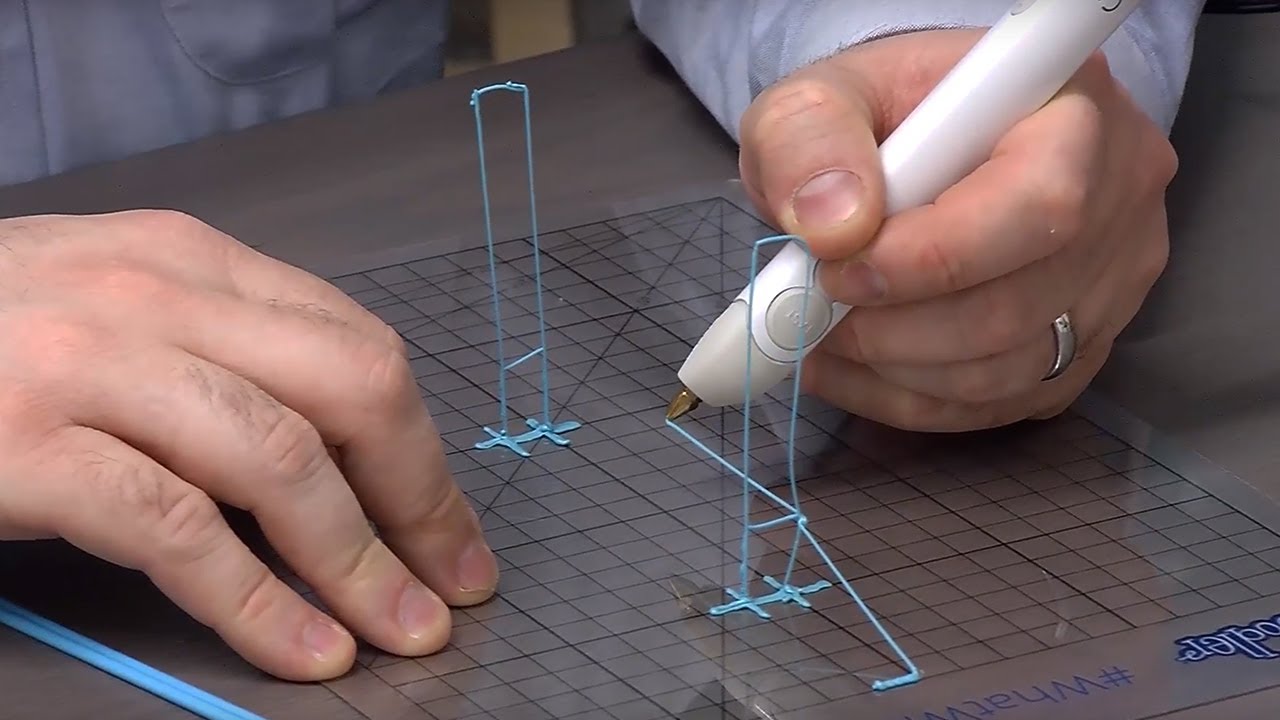 World's First 3D Pen Inventor Presents His Newest Creation (2018) - YouTube