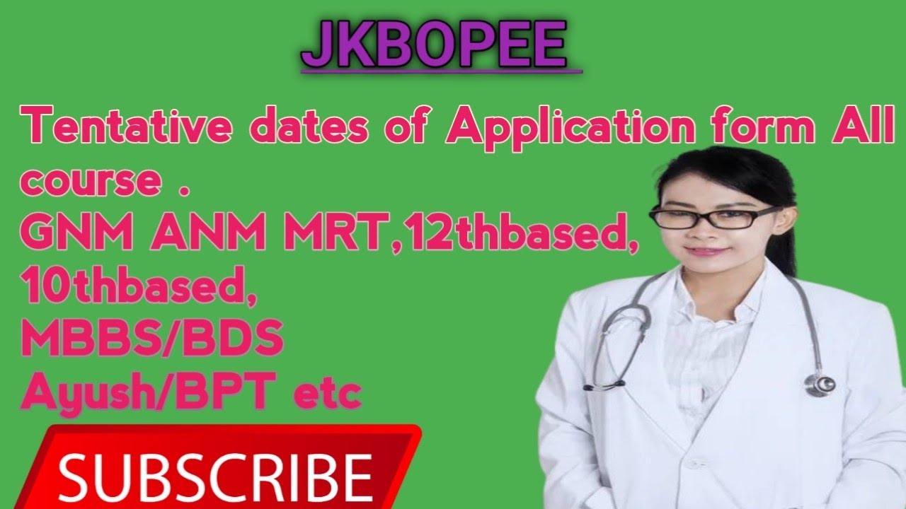 JkbopeeApplication 2023for All course /GNM/BSCnursing/B Pharmacy. # ...