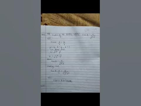 Trigonometry problem solutions - YouTube