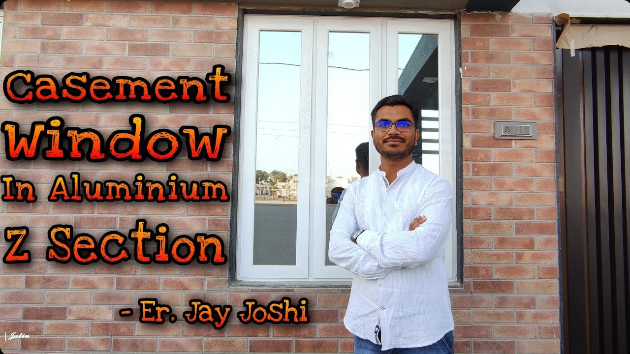 Casement Window In Aluminium Z Section || Residential Windows ...