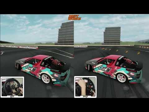 Logitech G27 / Logitech Driving Force GT / Comparison LFS DRIFT 720° - YouTube