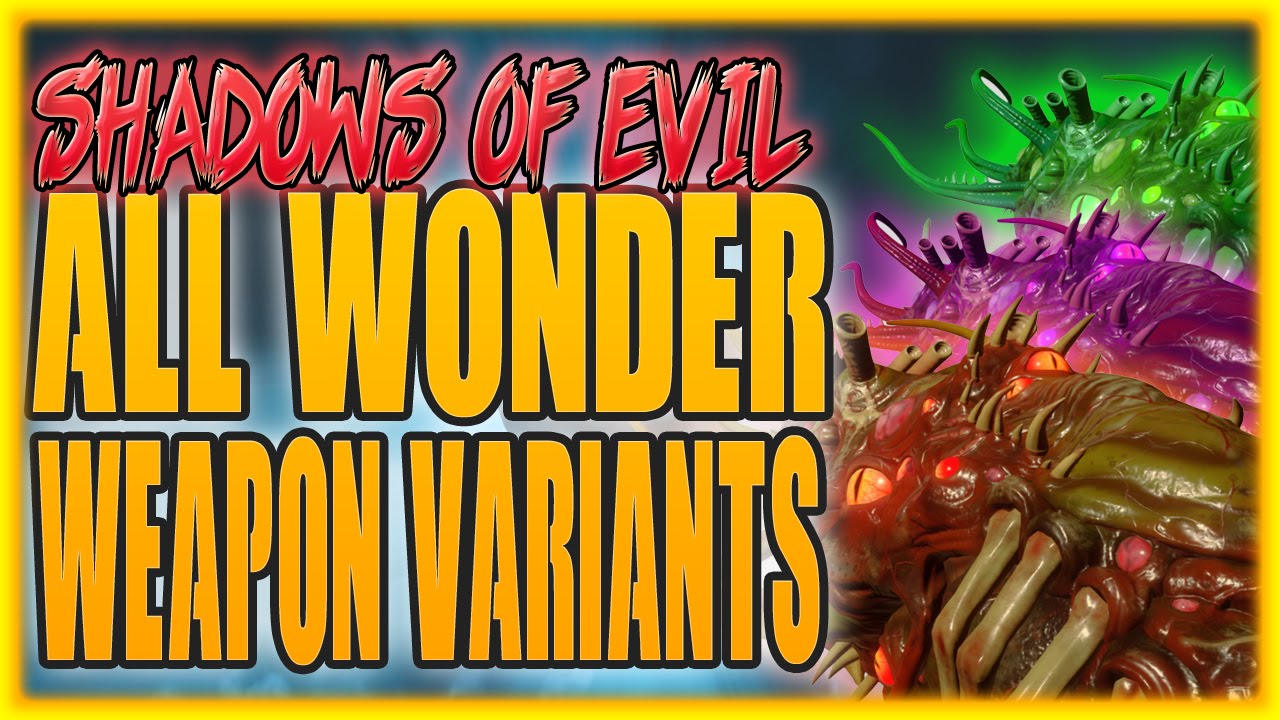 Black Ops 3 ZOMBIES - All Shadows Of Evil APOTHICAN SERVANT UPGRADED ...