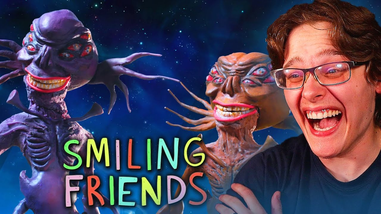 Smiling Friends | 2x6 REACTION! | 'Charlie, Pim, and Bill vs the alien ...