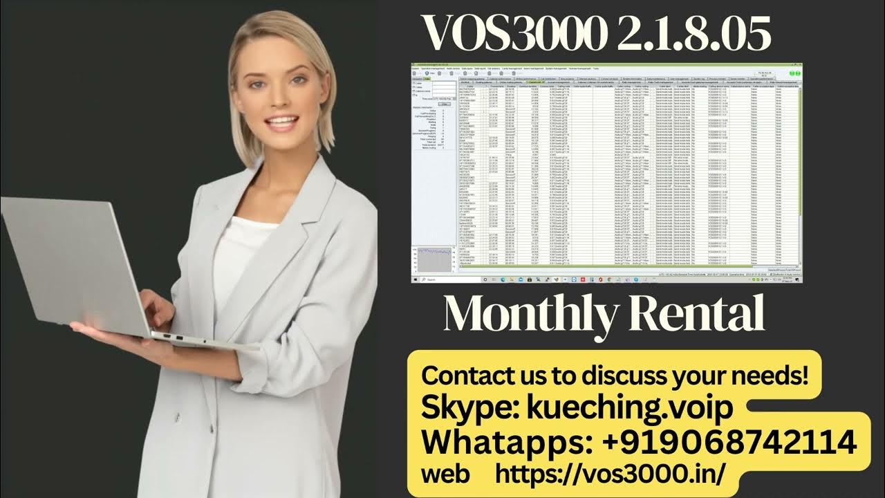 VOS3000 Monthly Rental Now Available! - YouTube
