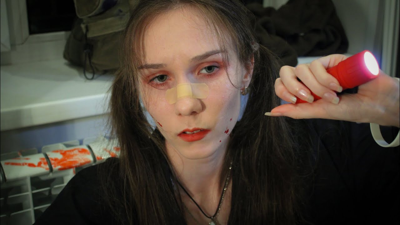 АСМР Зомби апокалипсис! ТЫ выживший и я осмотрю тебя ♡ ASMR Zombie ...