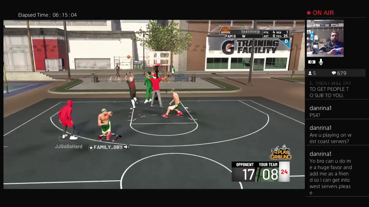 nba 2k19 playground gameplay - nba 2k19 park gameplay with tyceno - YouTube
