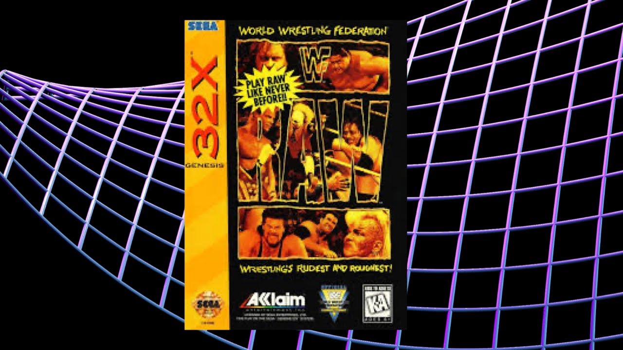 WWF RAW Sega 32X Undertaker vs Diesel - YouTube