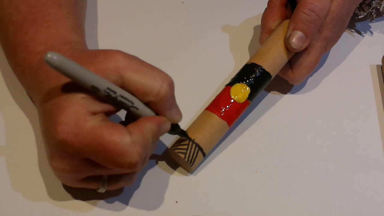 Wathaurong Children's Week Activities - Clap Sticks - YouTube