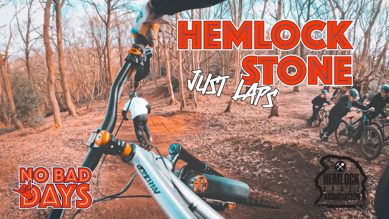 Hemlock Stone MTB Trails: Just Laps with the crew! - YouTube