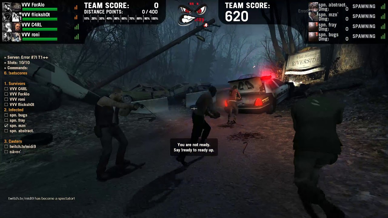 [L4D2] Error T1 Tournament #3 [Finals LB] - spn. vs VVV - YouTube
