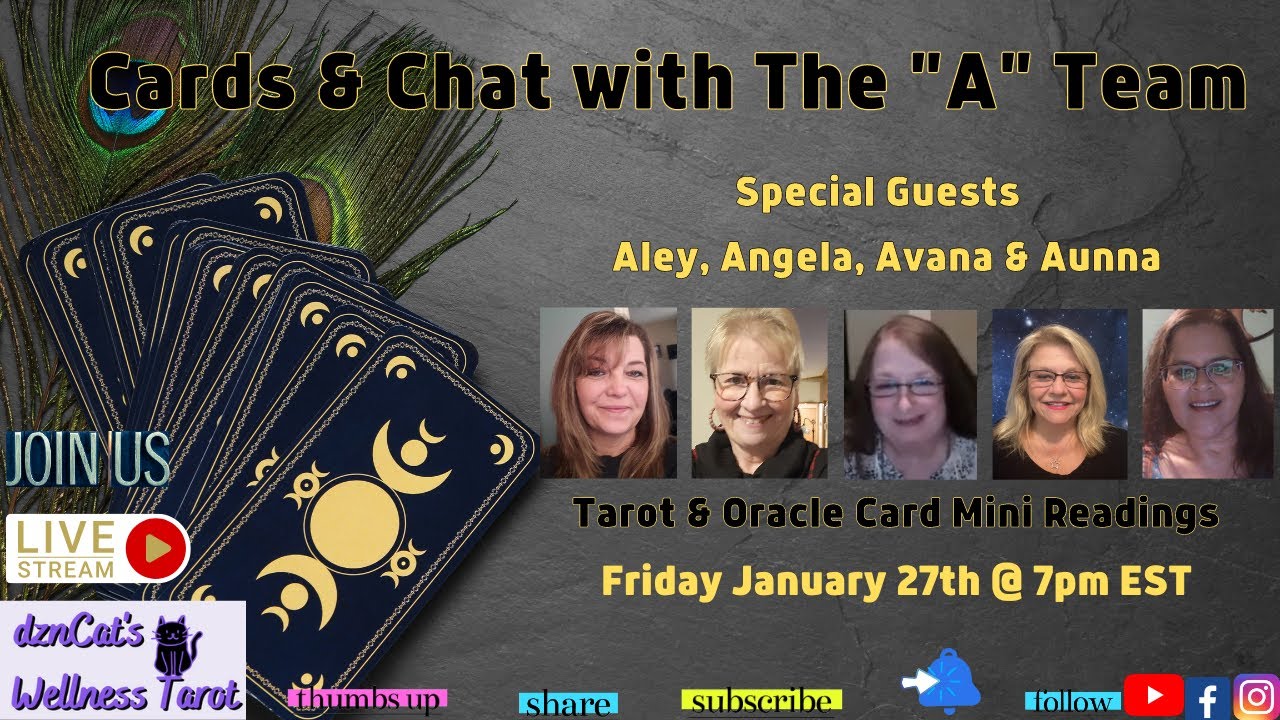 Chat & Cards with the "A" Team #tarotreadings #oraclereadings # ...