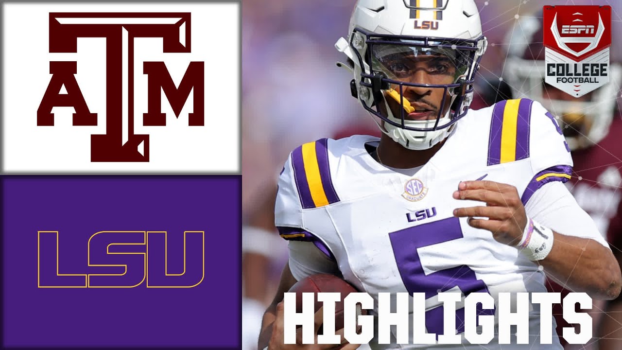 Texas A&M Aggies vs. LSU Tigers | Full Game Highlights - YouTube