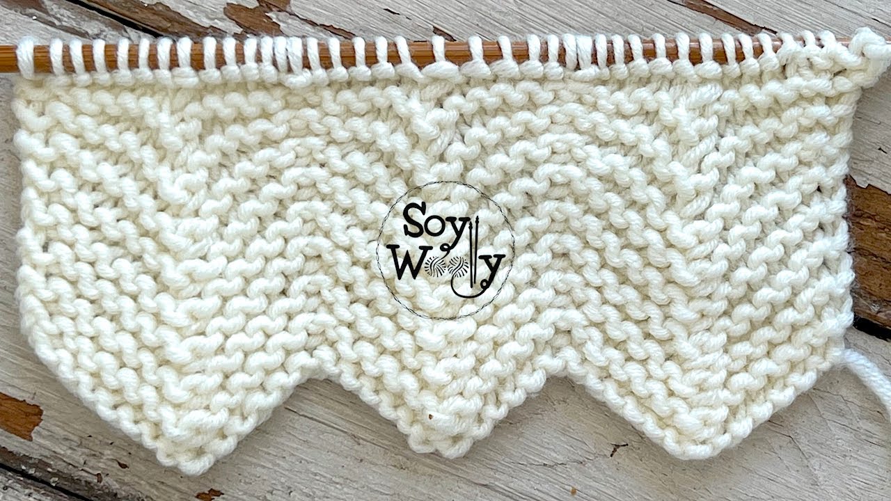 El mejor Punto Chevron que he visto! 1 vuelta, con p derecho ...