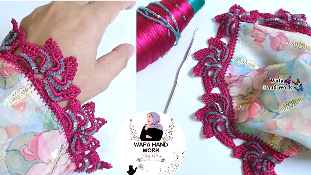 Amazing ideas Easy Stylish Crochet Handwork 🩷 Hand embroidery Flower ...