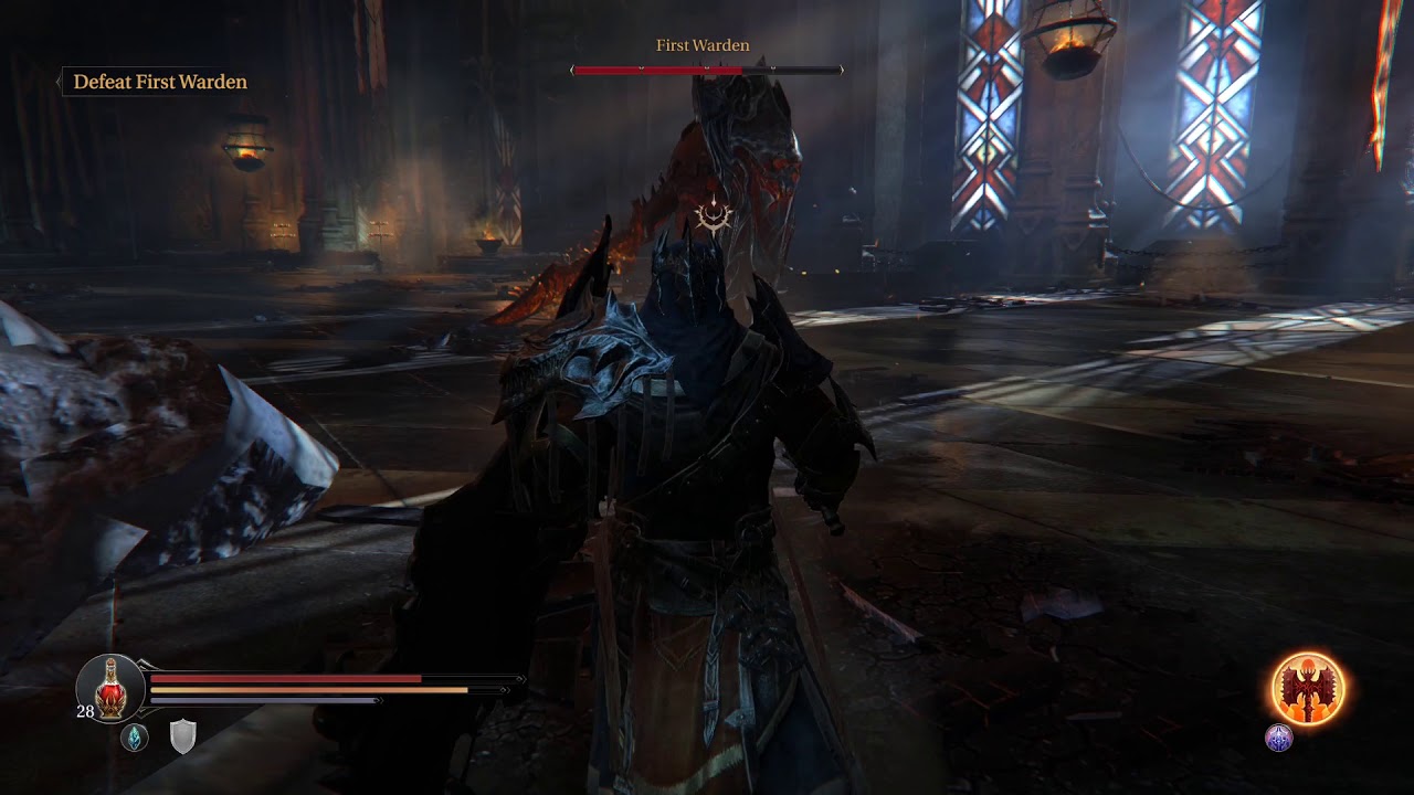 Lords of the Fallen NG++ Boss - First Warden and Persistance (Orange ...