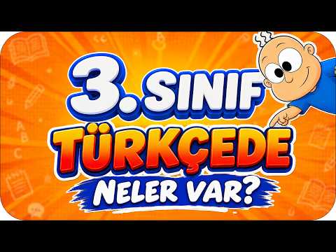 3.Sınıf Türkçede Neler Var ❓ tonguç'la Okula Dönüş ✨