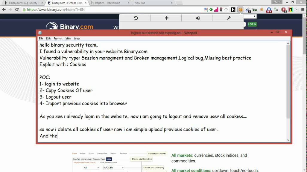 Session Management Vulnerability Youtube