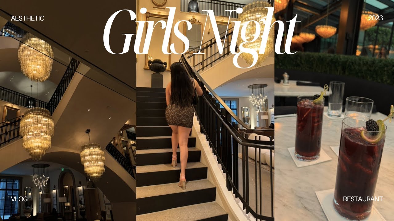 GIRLS NIGHT VLOG🍸🍒🪩 - YouTube