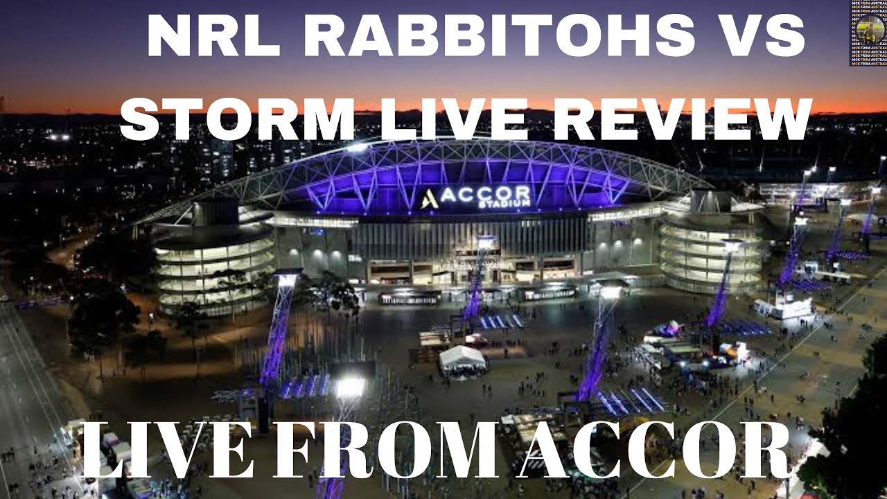 NRL RABBITOHS VS STORM LIVE REVIEW ROUND 5 2023 - YouTube