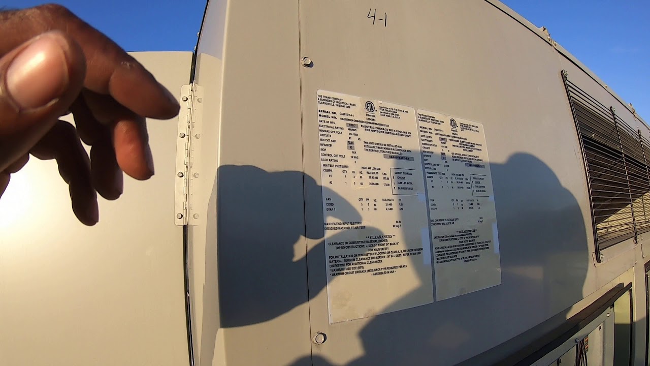 HVAC: Getting familiar with OA unit - YouTube