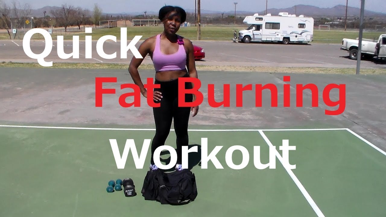 Quick Fat Burning Workout For Moms! :) - YouTube