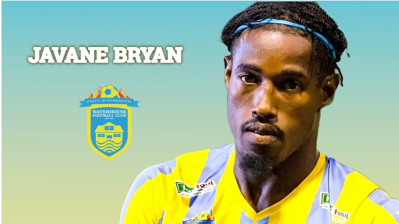 Reggae Boyz Player Javane Bryan - Waterhouse FC Highlights (HD) - YouTube
