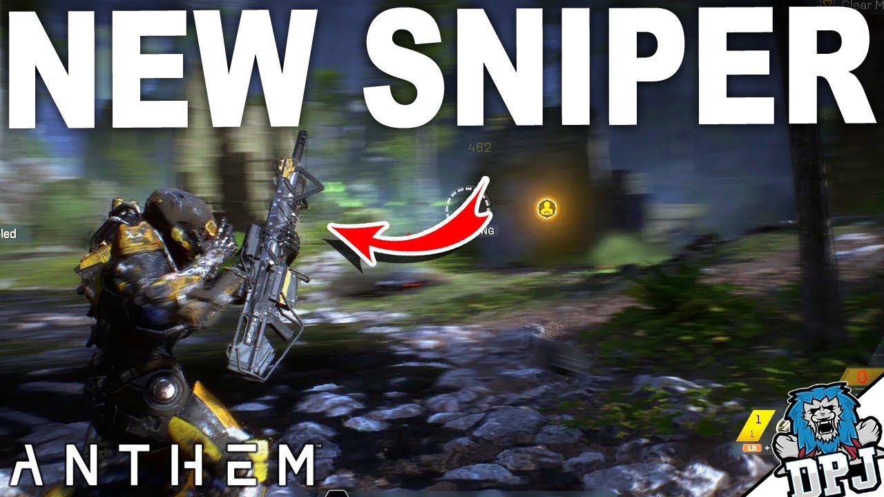 *NEW* ANTHEM GAMEPLAY - Deadeye Sniper Rifle Gameplay - A Favor To Ask ...