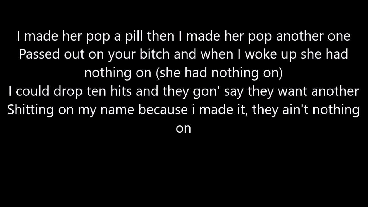 Nav - Nothing On Me (Lyrics) - YouTube