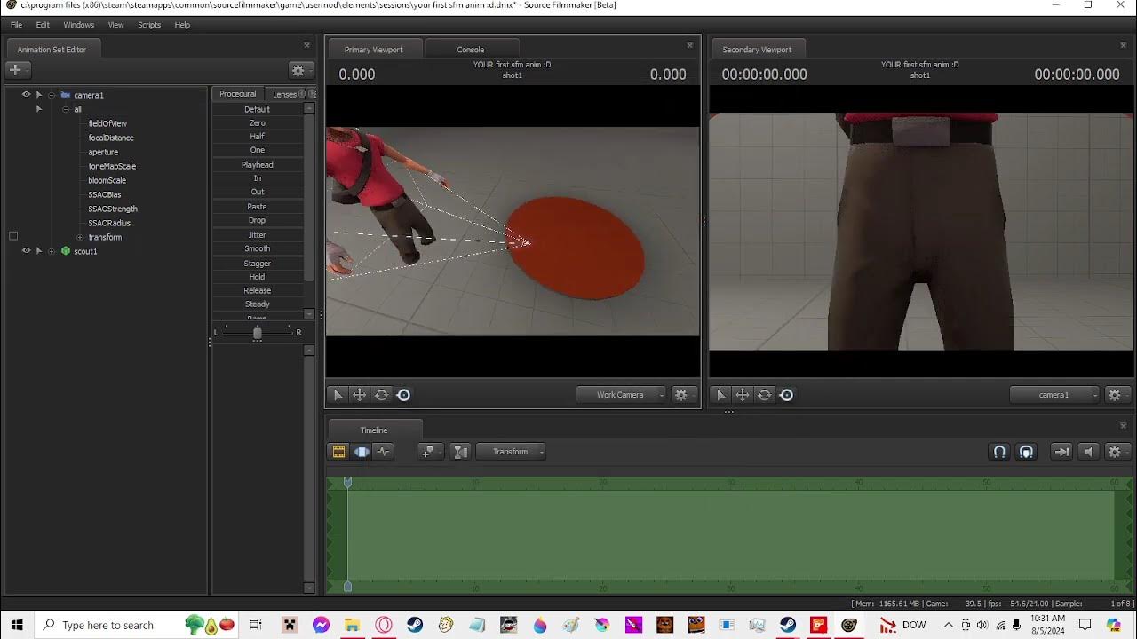 HOW TO ANIMATE in SFM (Basics) FPS cam, map selection, graph editor and more :D - YouTube