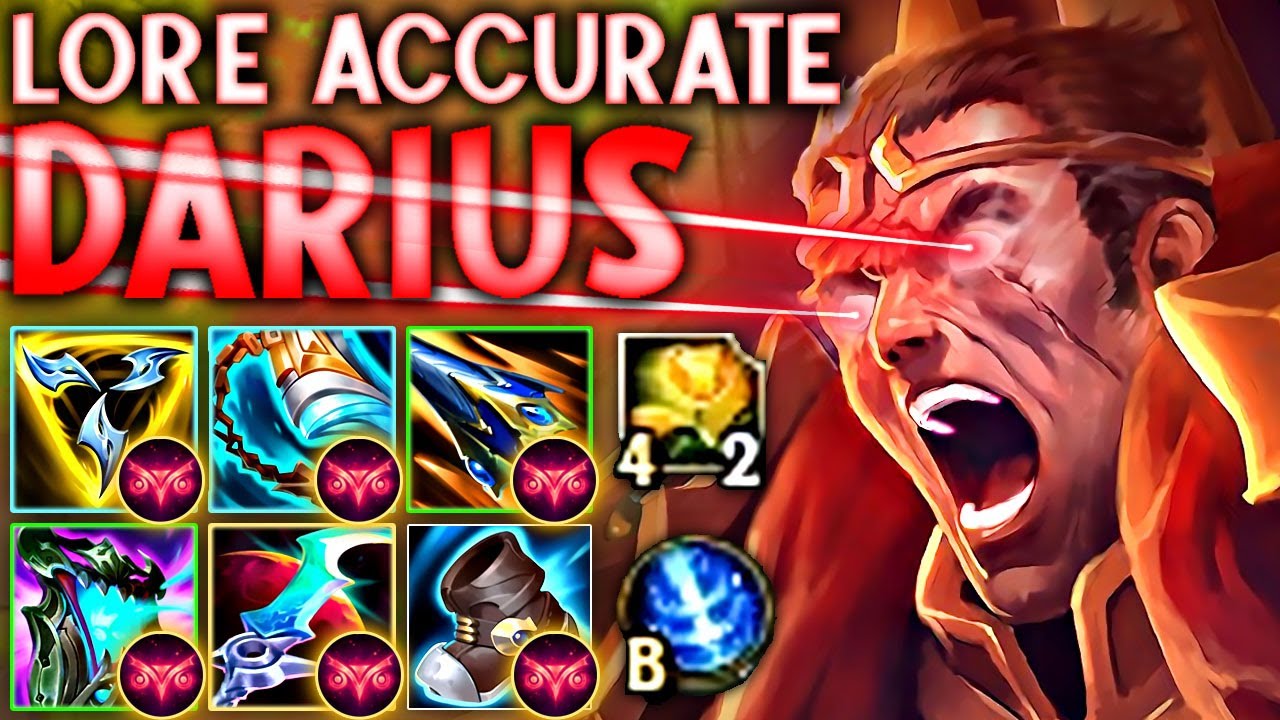 LORE-ACCURATE DARIUS (THEY ALL RUN) - YouTube