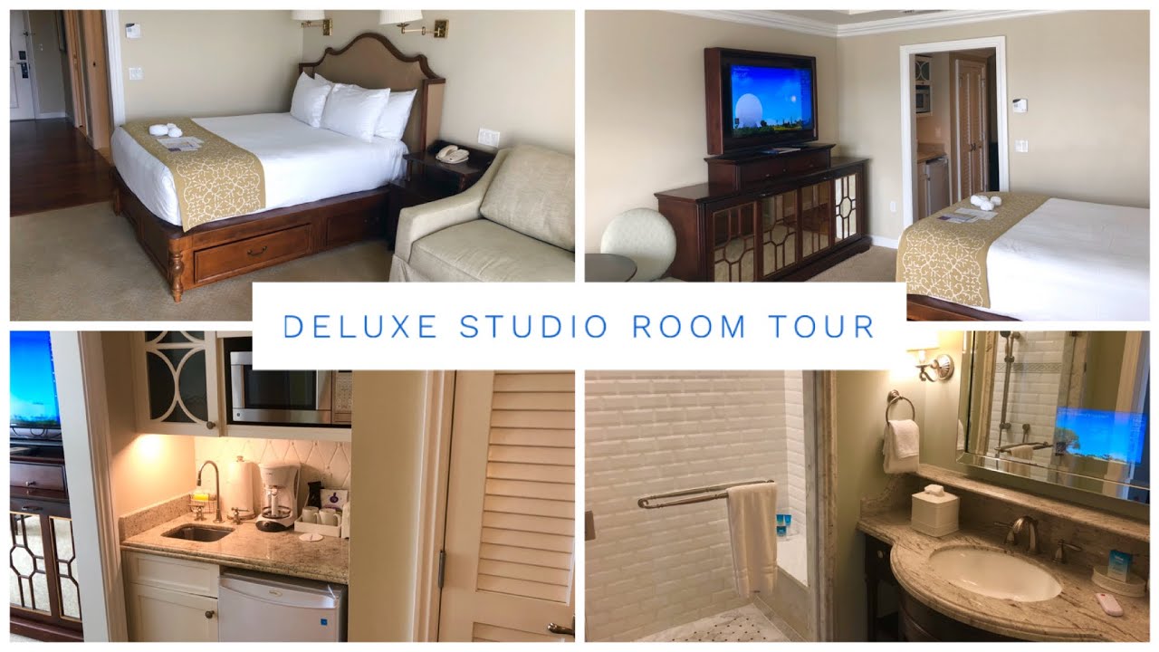 DISNEY'S GRAND FLORIDIAN RESORT - DELUXE STUDIO ROOM TOUR - DVC - YouTube