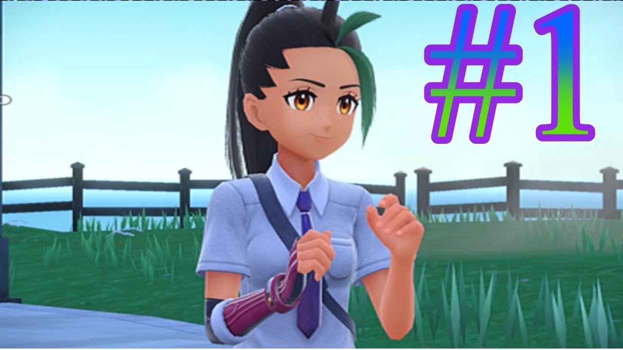 Pokémon Violet Grass & Water Type Challenge Pt 1 - YouTube