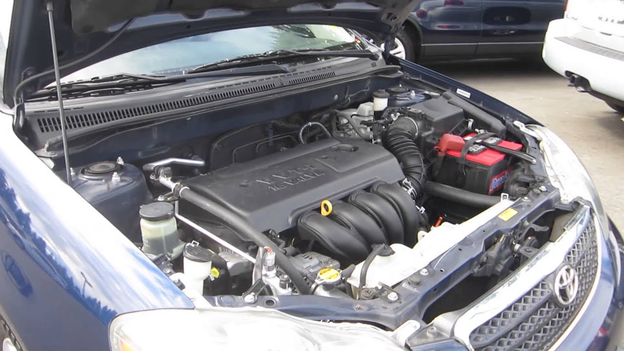 2006 Toyota Corolla, Indigo Blue - STOCK# K1310711 - Engine - YouTube
