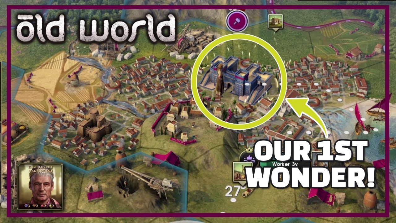 [6] Wonder Of Our Times! | Let's Play - Old World: Rome - YouTube