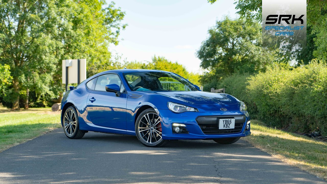 2017 Subaru BRZ in WR Blue - YouTube